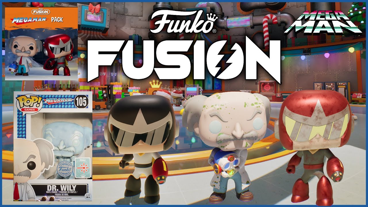 Funko Fusion Dr. Wily and Proto Man gameplay (Mega Man pack)