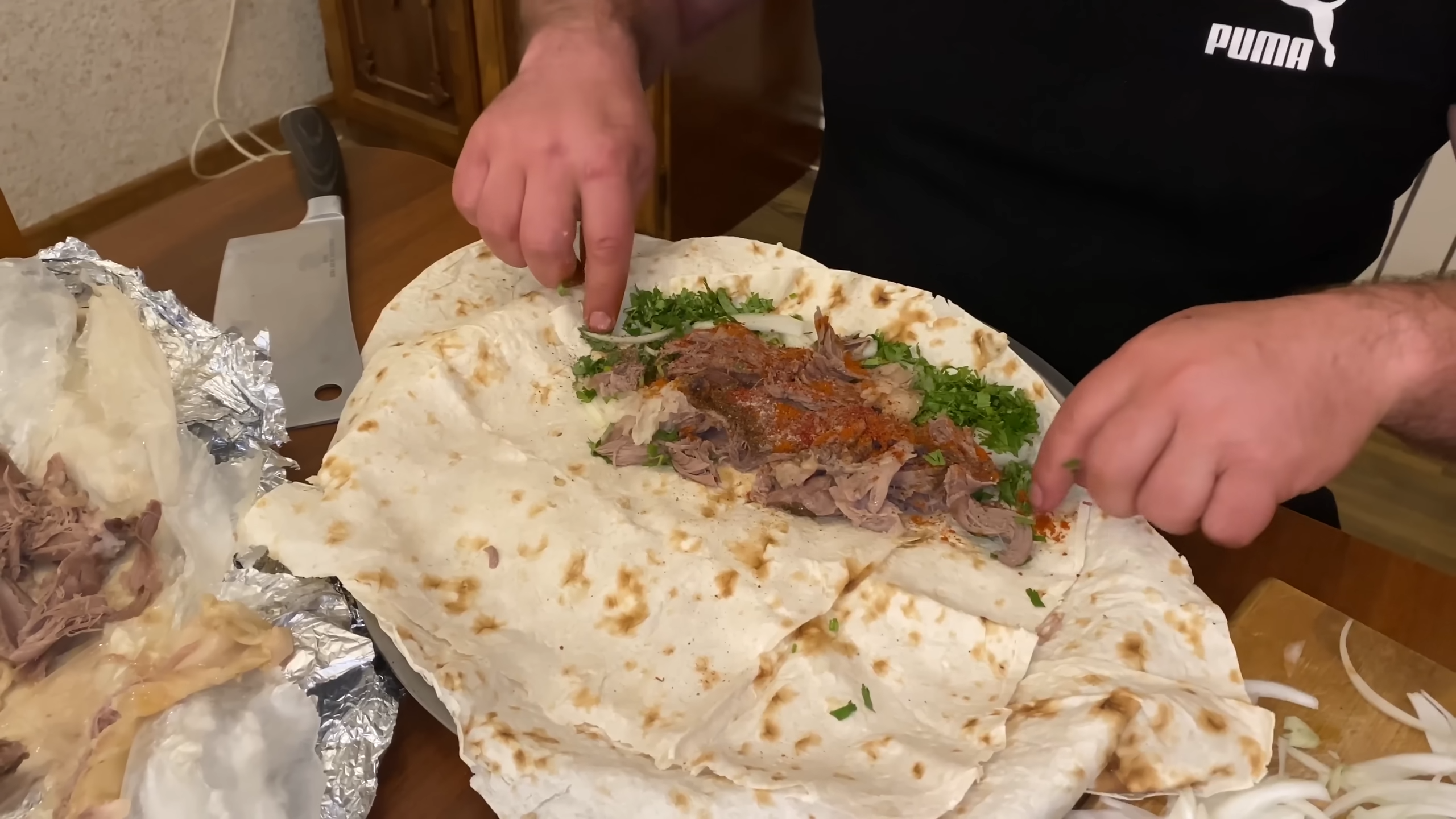 Oven Baked Lamb Recipe with Pita Bread