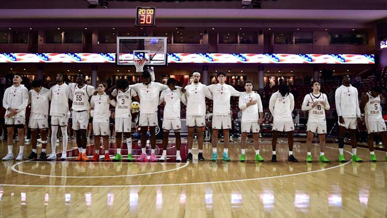 Frames From Boston College Men's Basketball's Home Loss to CCSU: Photo ...