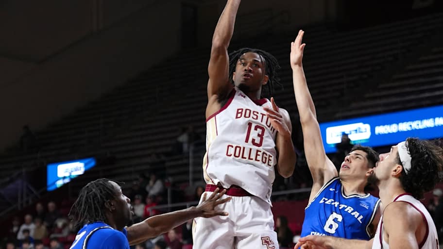 Frames From Boston College Men's Basketball's Home Loss to CCSU: Photo ...