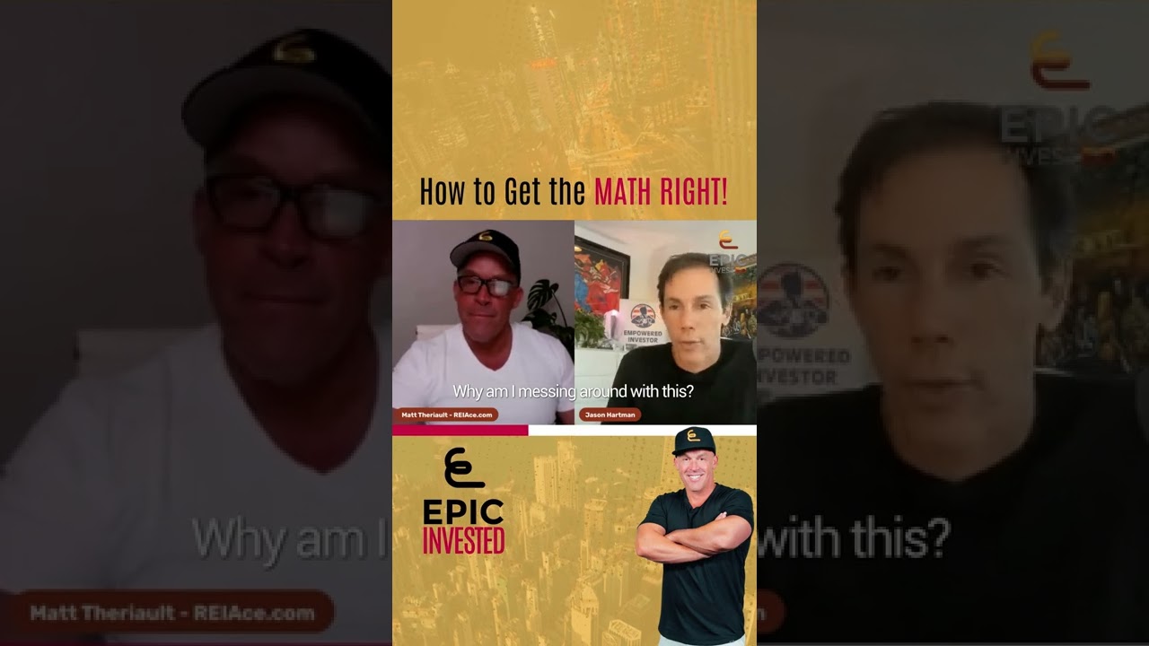 How to get the math right on every real estate deal