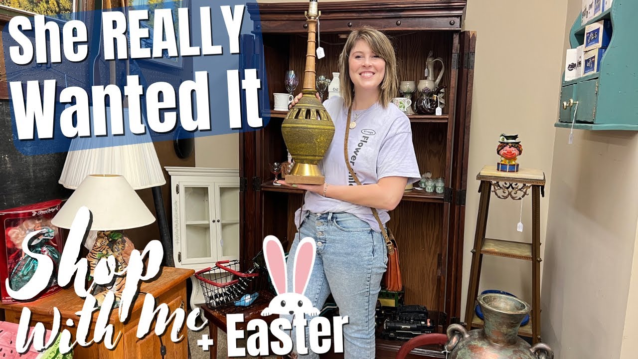 She REALLY Wanted It | Shop With Me + Family Easter | Crazy Lamp Lady