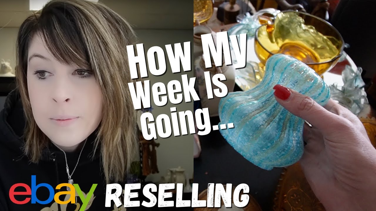 How My WEEK IS GOING | Ebay Reselling Behind the Scenes | Crazy Lamp Lady