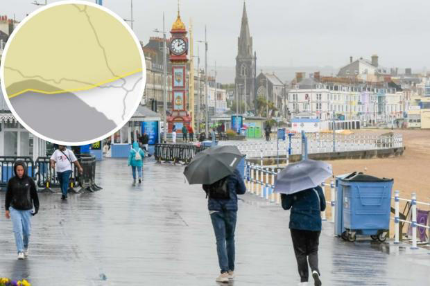 Heavy rain could cause disruption and flooding as warning issued