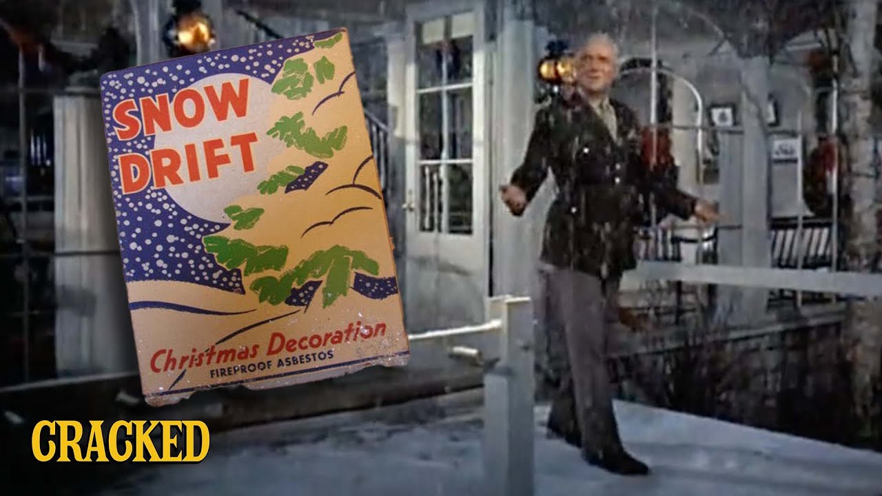 Old Movies Used Fake Snow Made Out of Asbestos
