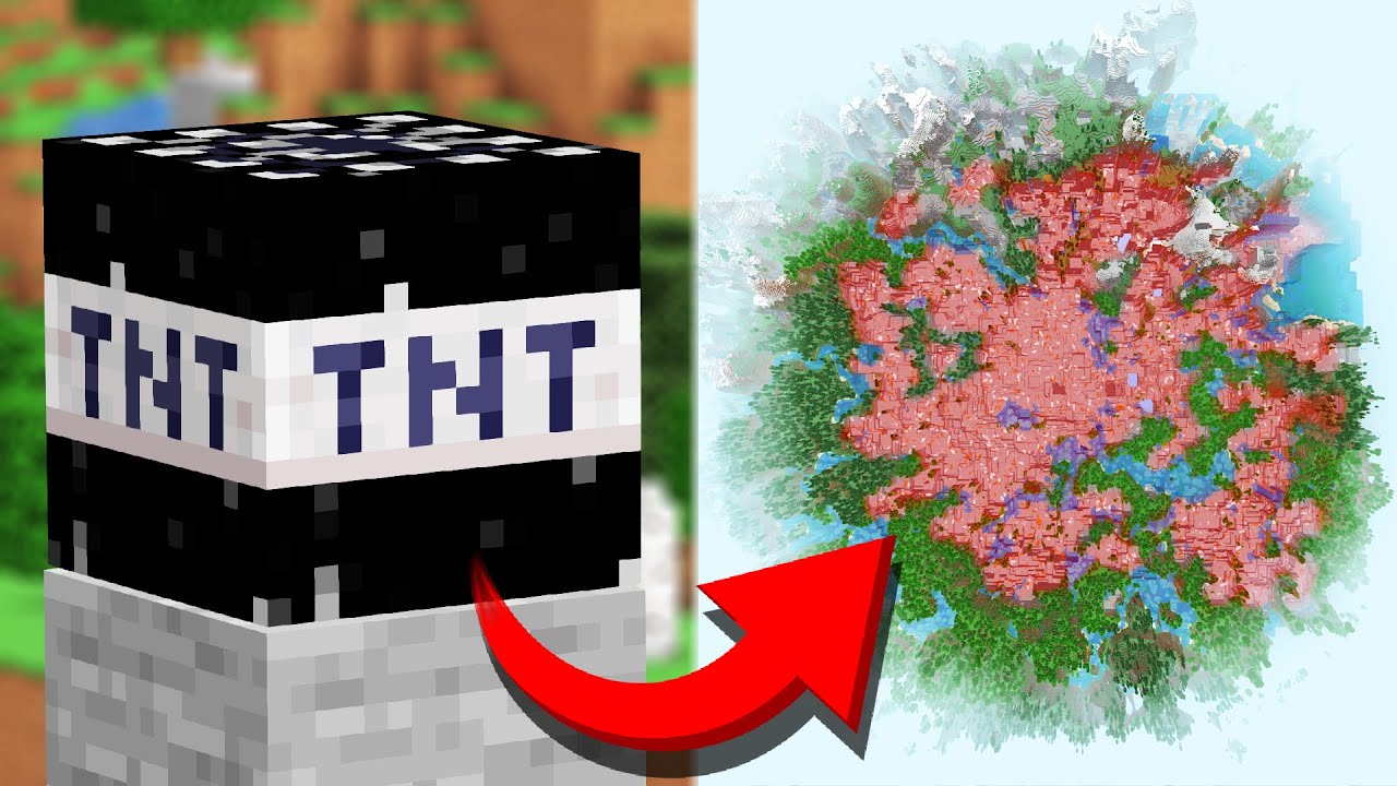 We made the strongest TNT in Minecraft (comments to crafting)