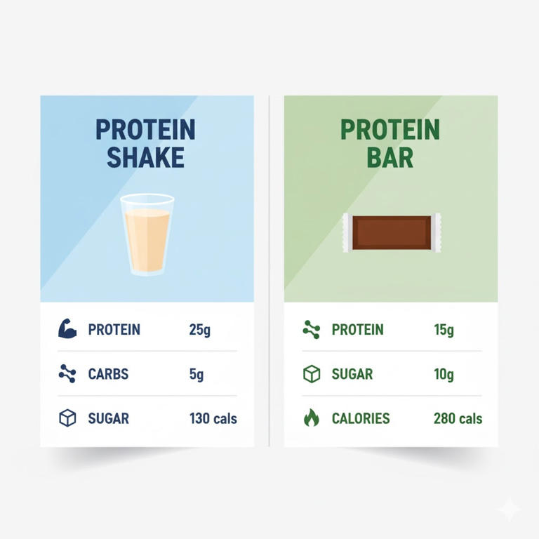 Protein bars vs protein shakes: Which works best?
