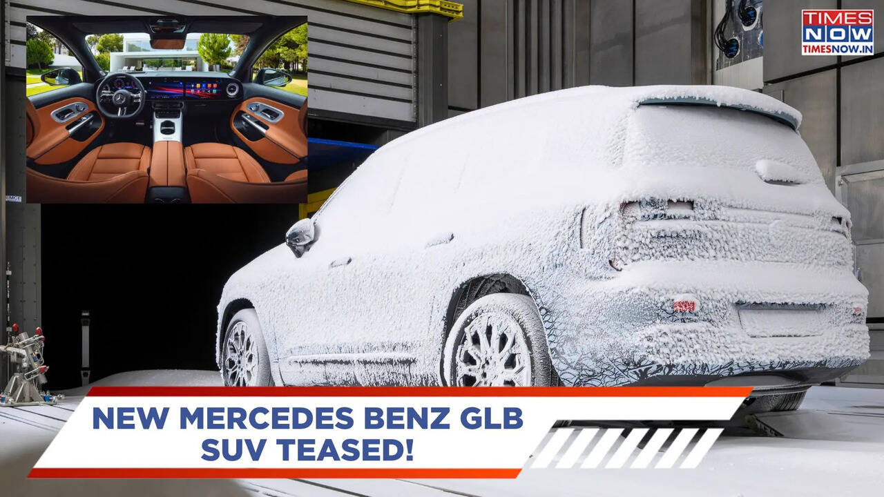 Mercedes-Benz Teases Next-Gen GLB SUV - To Get A Massive Triple-Screen ...