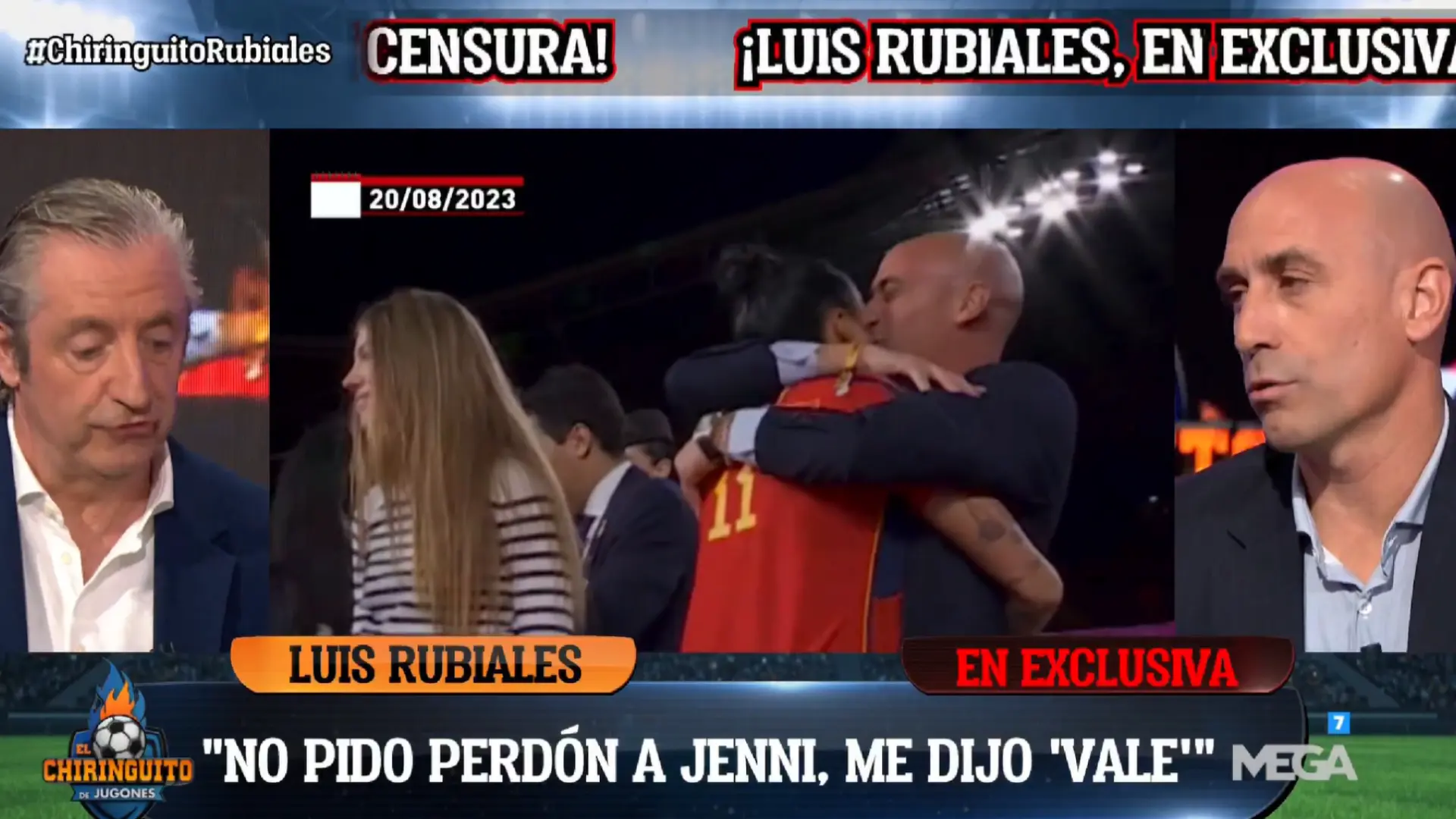 Las frases más polémicas de Luis Rubiales en 'El Chiringuito': "No pido ...