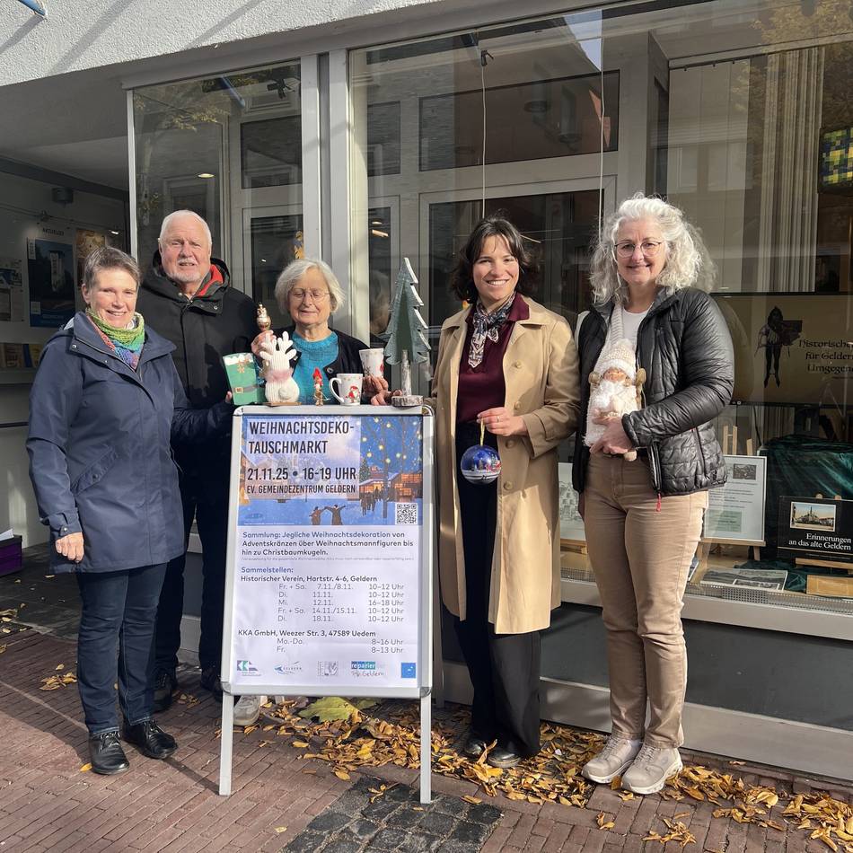 Tauschbörse für Weihnachtsdeko in Geldern