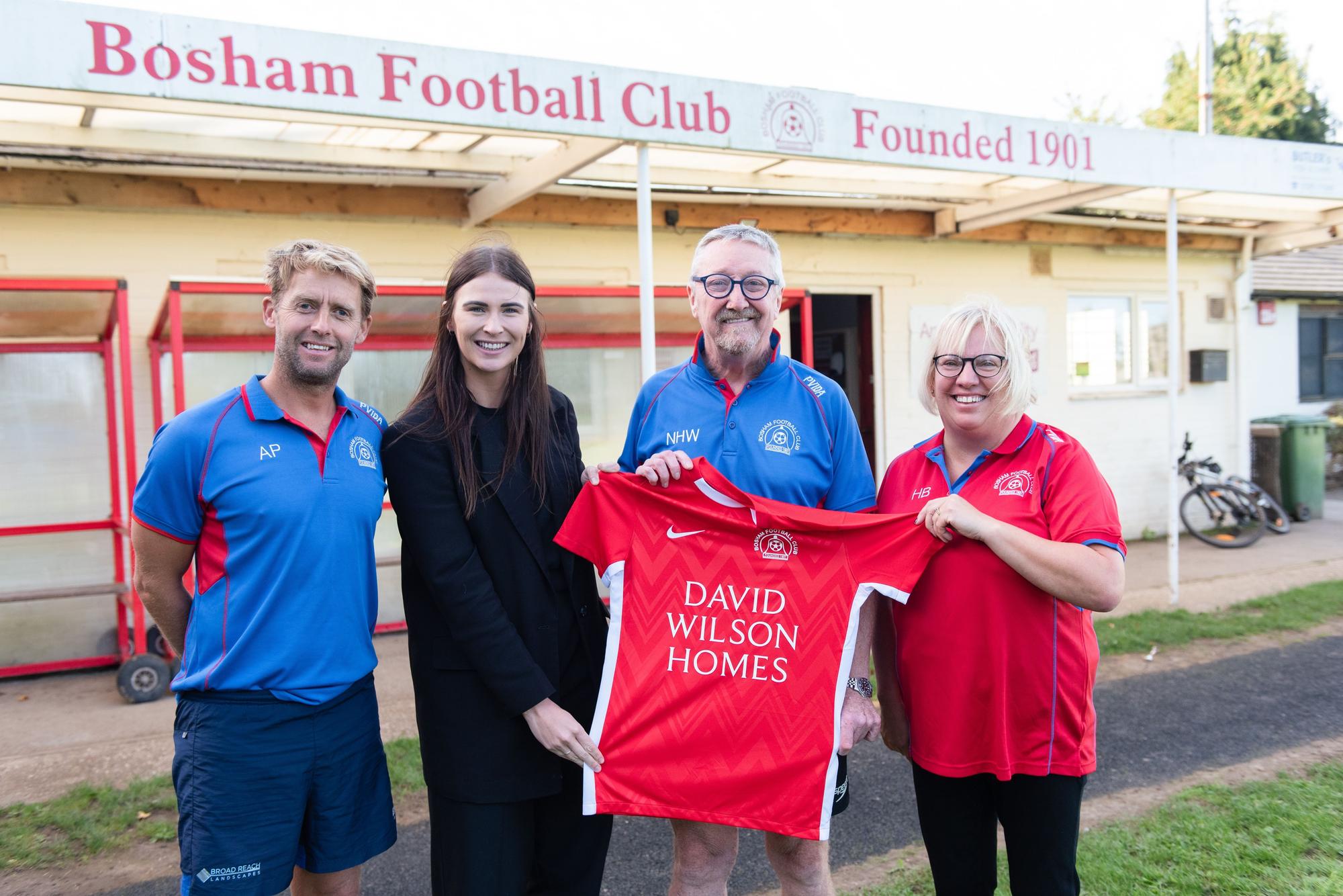 West Sussex housebuilder kicks off £33,500 makeover for Bosham Football ...