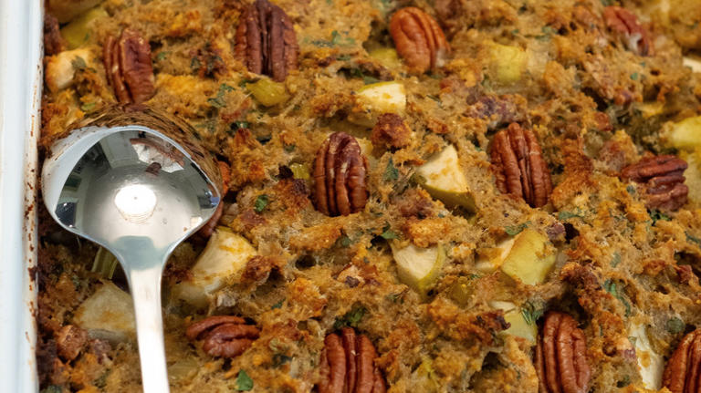 Give Boxed Stuffing A Textural Upgrade With An Ingredient In Your Pantry