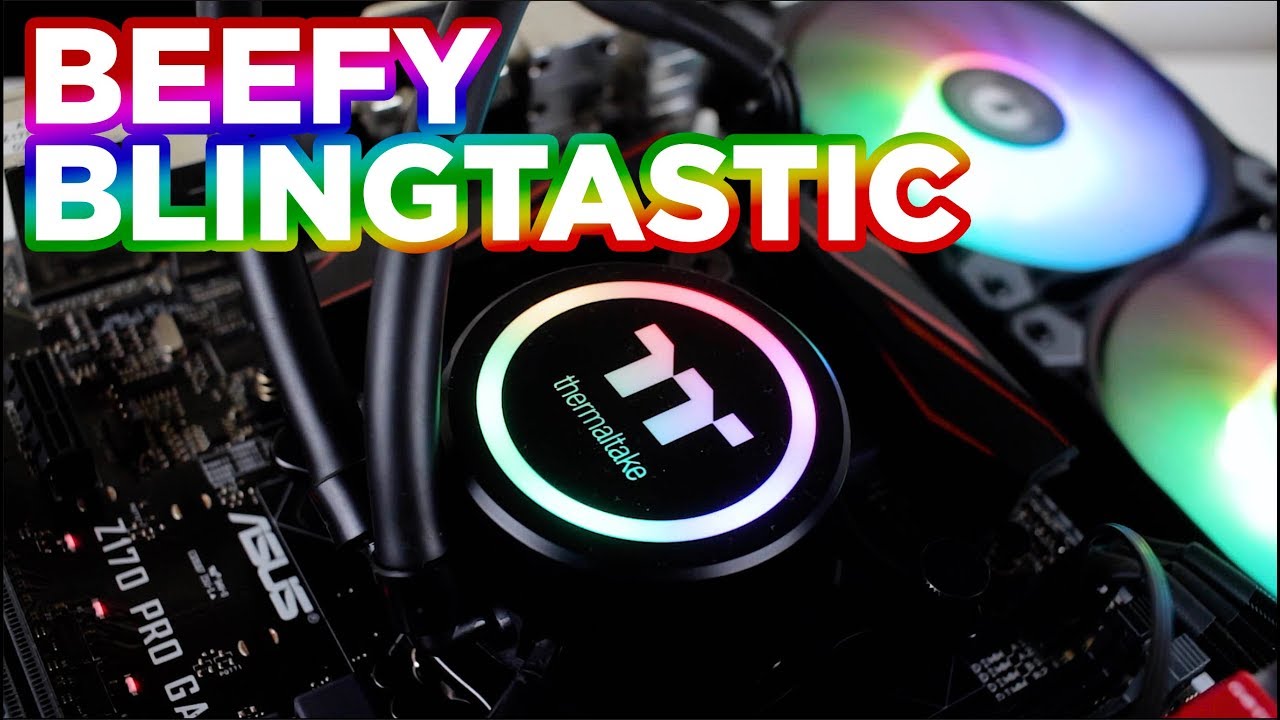 Thermaltake Water 3.0 360 ARGB Sync Edition - Monster AIO cooler!