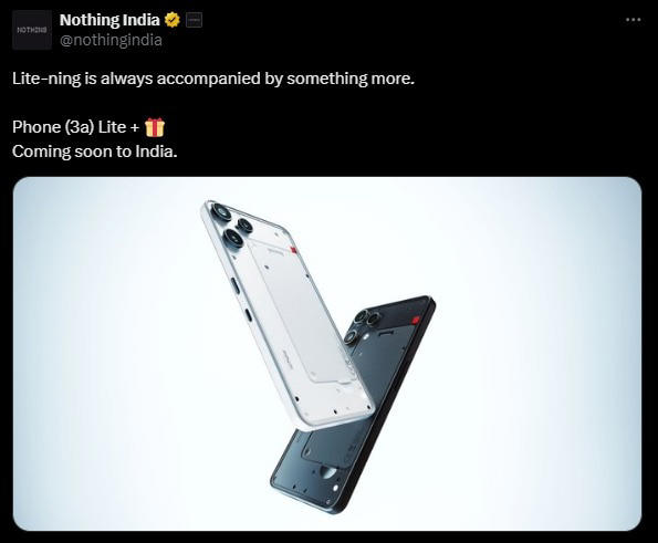 Nothing Phone 3a Lite India launch: Price, features, and release timeline
