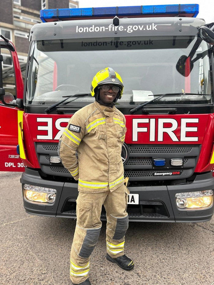 Hero firefighter rescues kids from blaze caused by e-bike battery