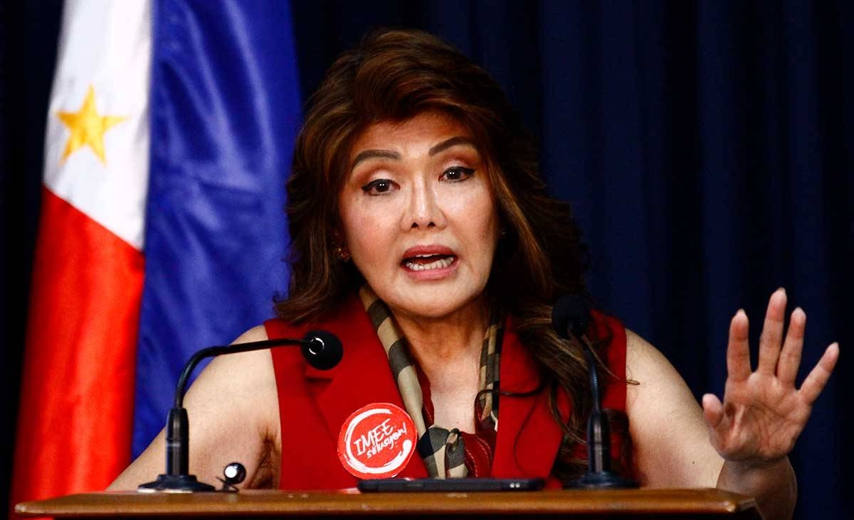 Flood control bribery witnesses pressured to recant, Imee Marcos says