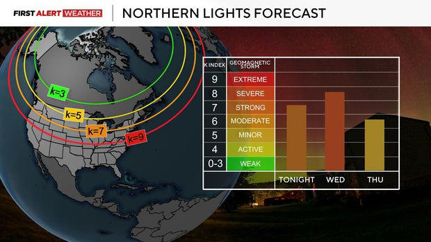 Northern lights could be visible tonight in Pittsburgh area