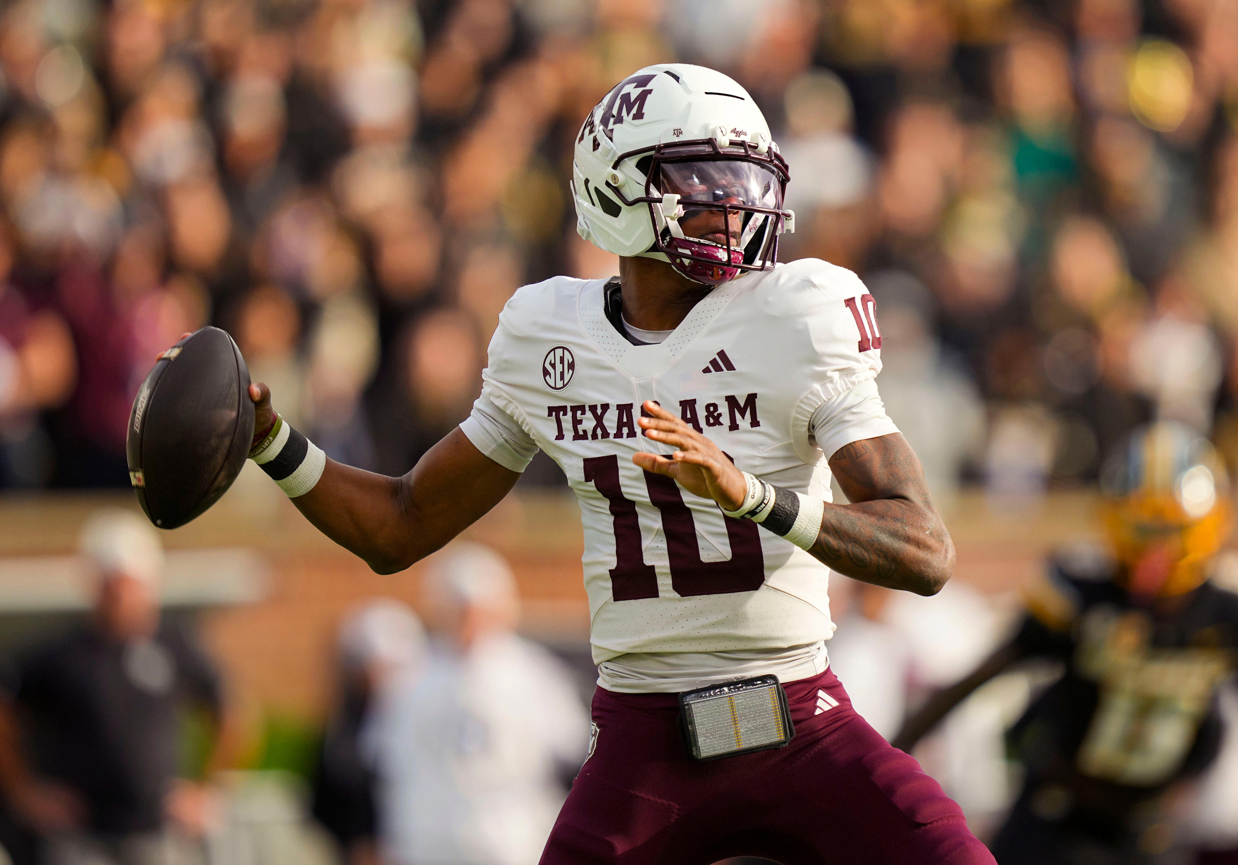 Texas A&M QB discusses 'personal' rematch with South Carolina after ...