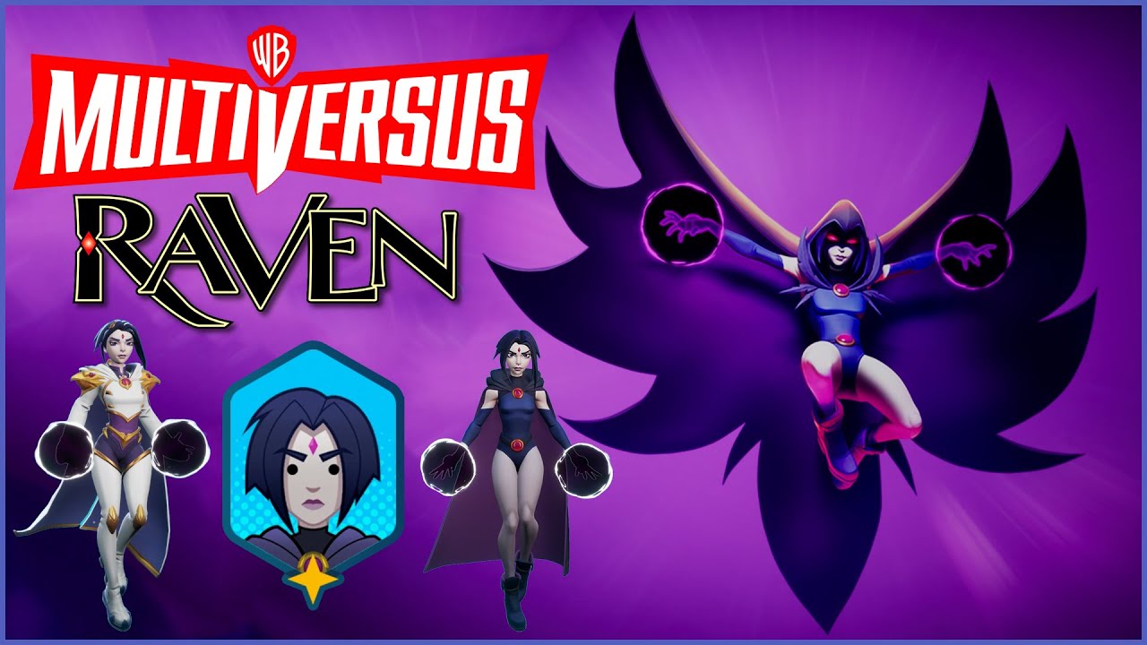 Multiversus Raven from Teen Titans gameplay