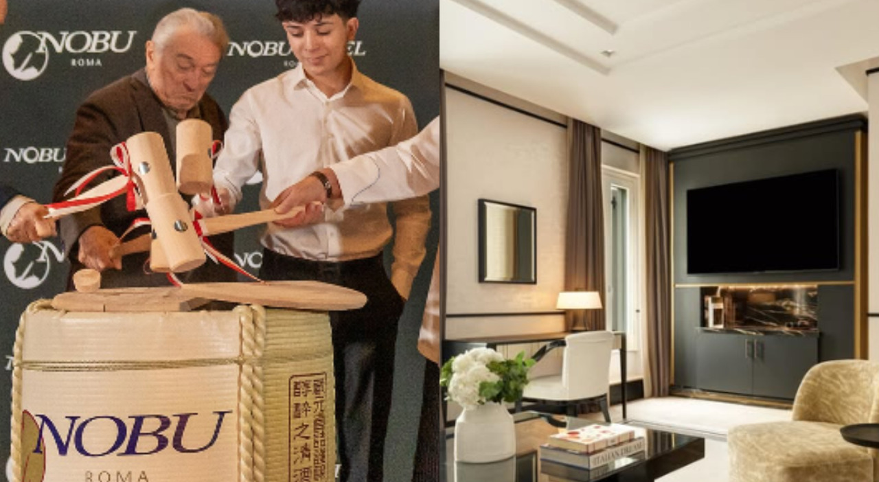 Nobu Hotel Rome, quanto costa una notte nel nuovo hotel di Robert De ...