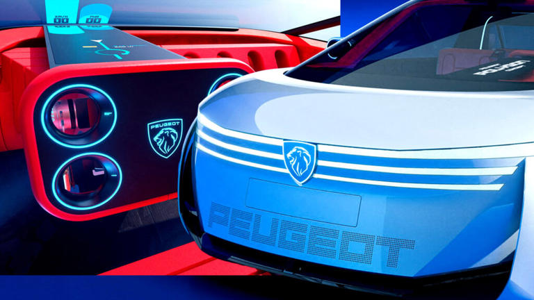 Peugeot’s Concept For Next 208 Reinvents Driving Starting With A Square ...