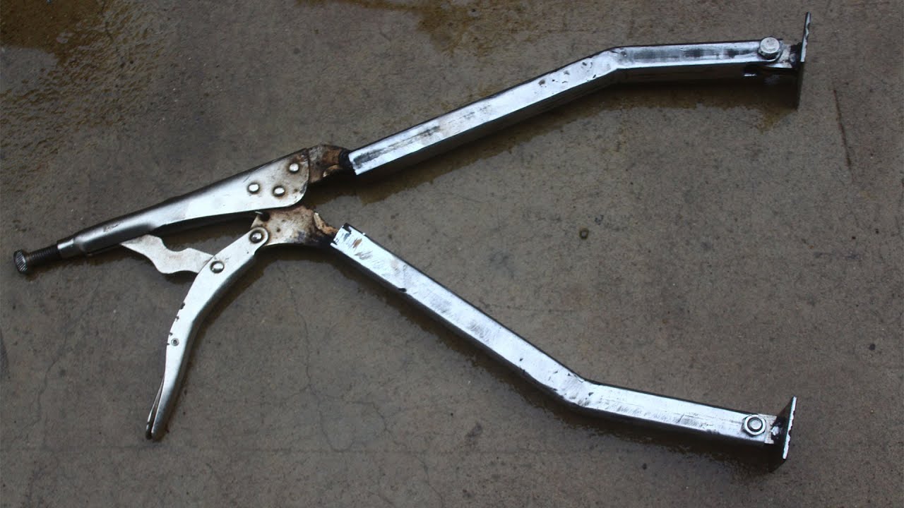 Cool idea! Make a long clamp from a grip clamp