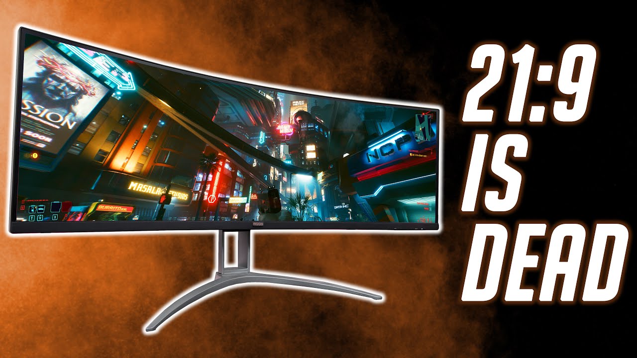 AOC AG493UCX review - the future of gaming monitors!