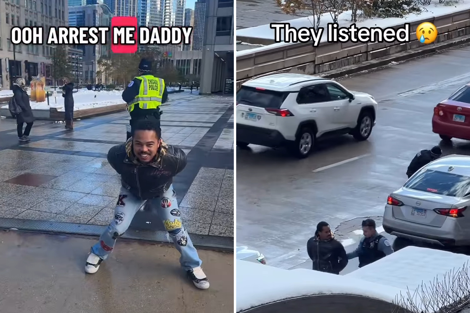 Influencer known for taunting cops by begging them to ‘Arrest me, Daddy ...