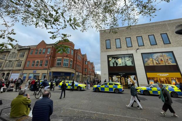 Two named and charged after huge police presence near Westgate