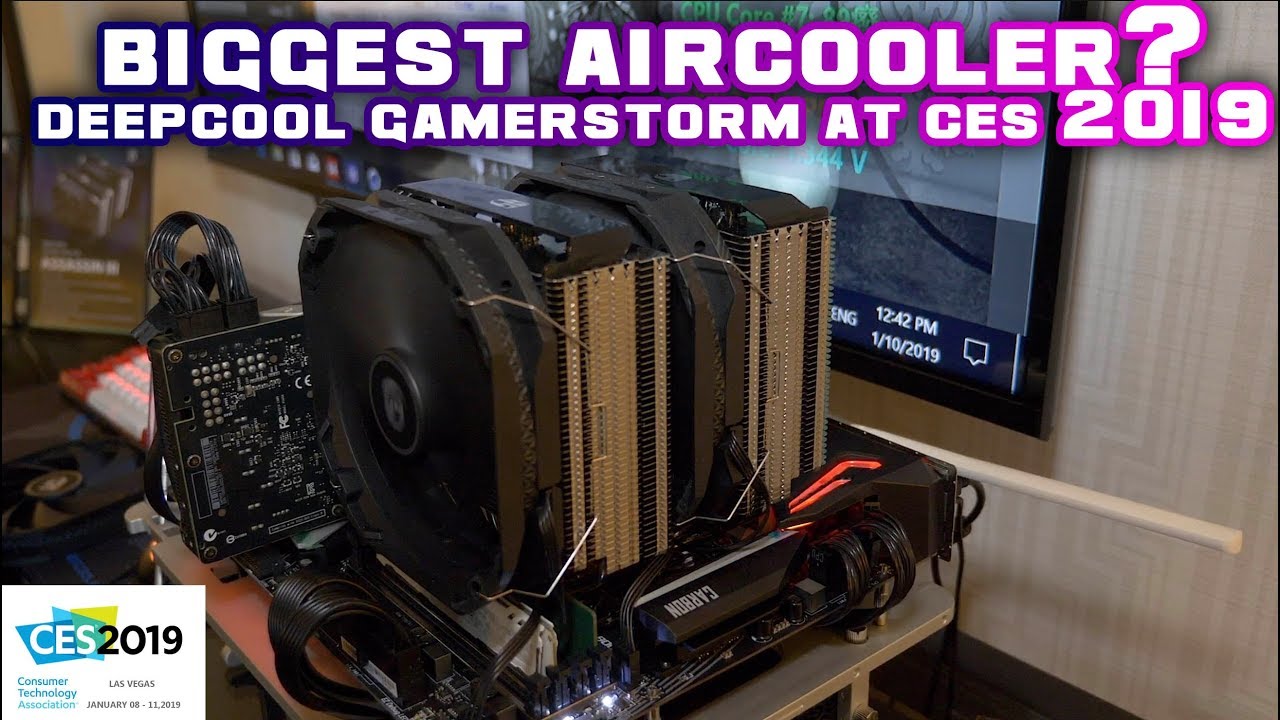 Gamerstorm at CES 2019 - Assassin III aircooler and more!
