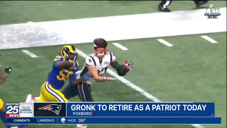 Watch live: Rob Gronkowski signing 1-day contract to officially retire as a Patriot