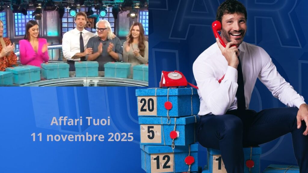 Affari Tuoi 11 novembre 2025, quanto ha vinto Eugenio dalle Marche: non ...