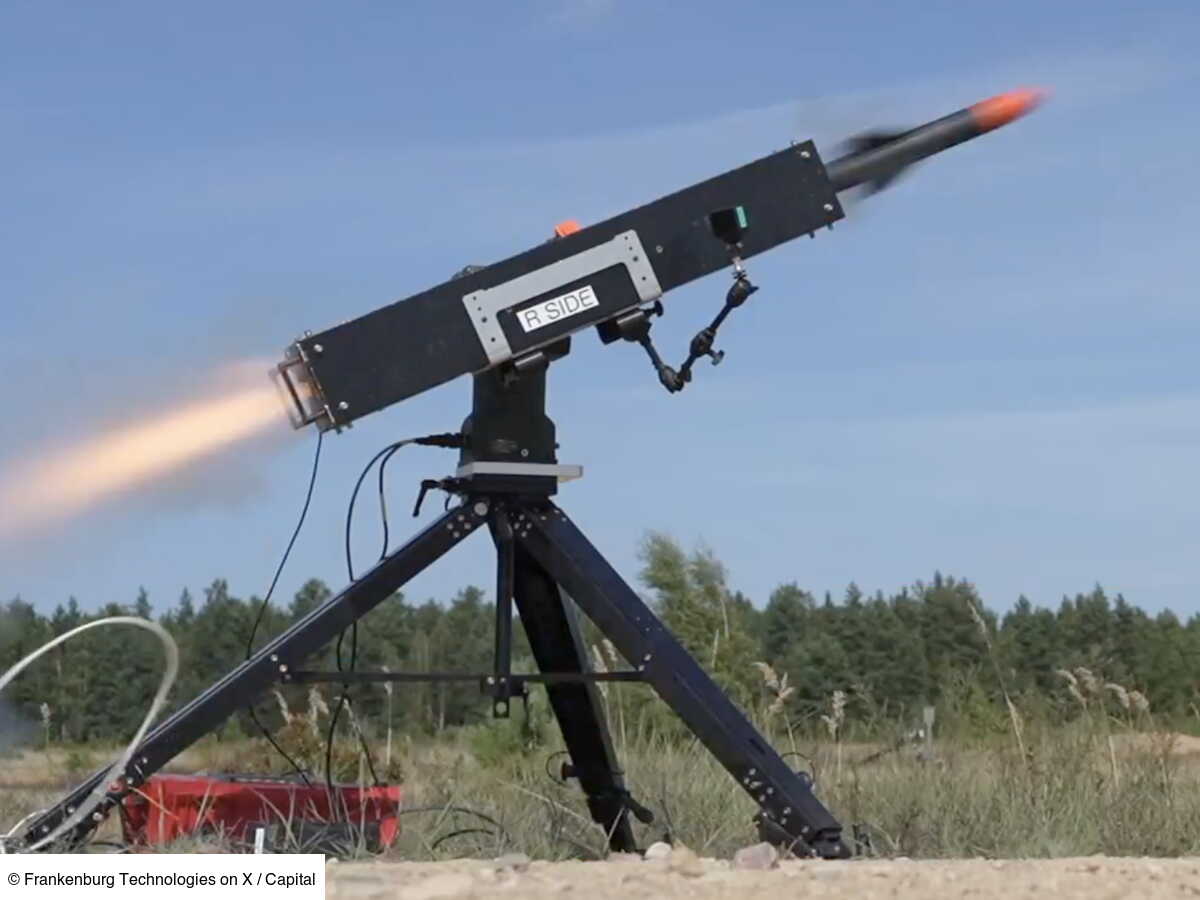 Voici le «mini-missile» Mark 1, capable de détruire les drones russes ...