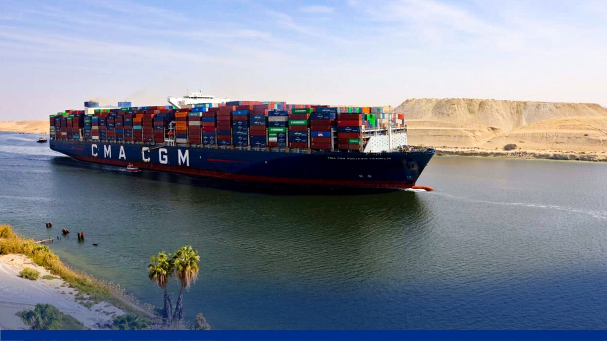First ultra-large cargo ship makes Red Sea transit since start of ...