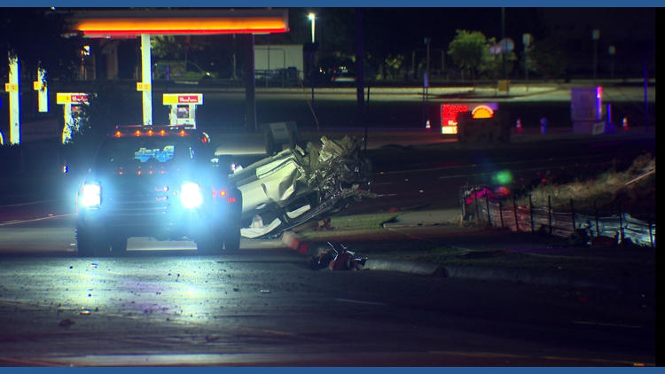 Driver hospitalized, suspected of DWI after high-speed chase, crash in ...