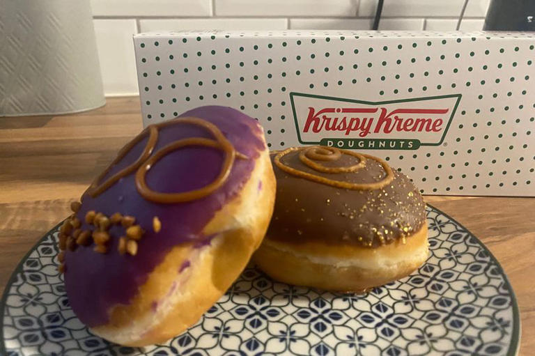 I tried two new Quality Street-flavoured doughnuts and couldn't finish one