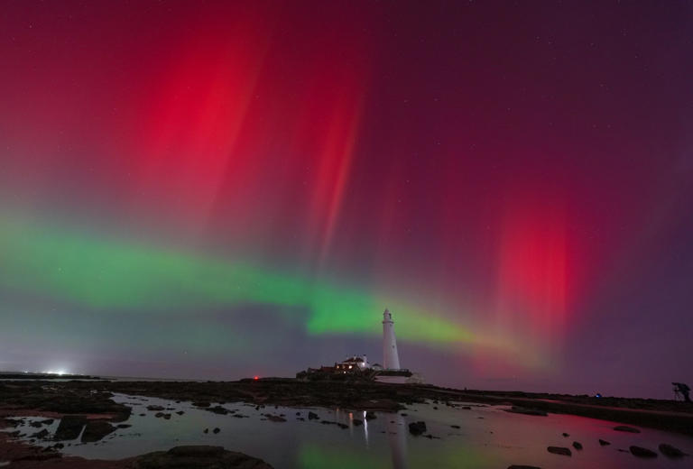 UK witnesses beauty of Northern Lights on Wednesday