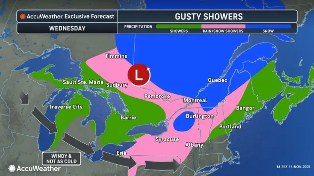After messy morning commute, a lake effect changeover to rain