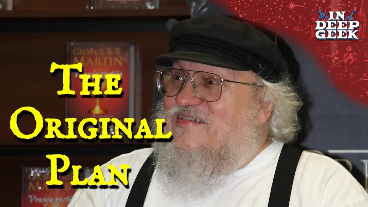 The Original Plan for A Song of Ice and Fire