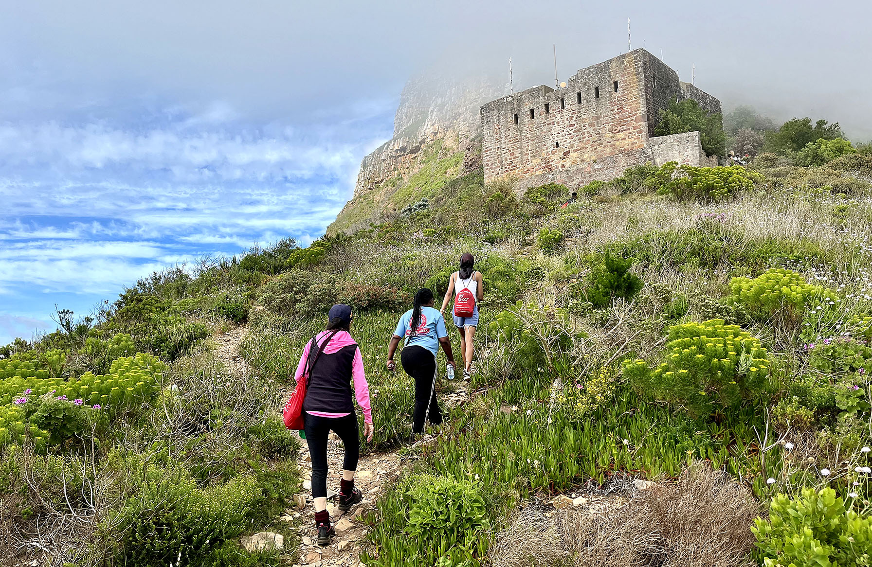 Blocktober — walking the talk on Devil’s Peak