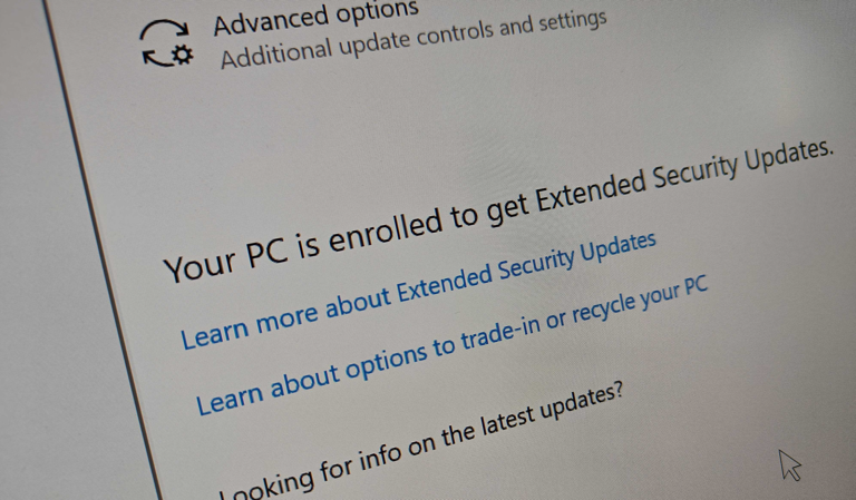 Microsoft Fixes Windows 10 Bug Blocking Extended Security Update Enrollment