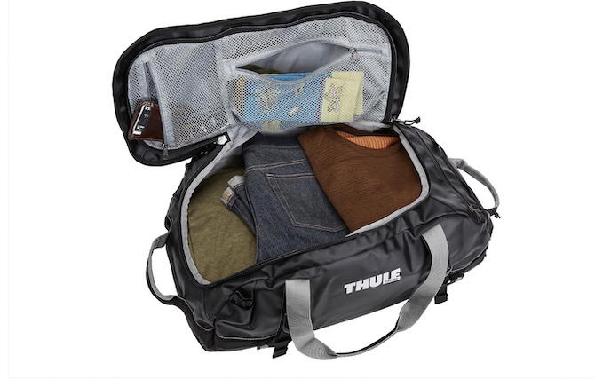 Questo borsone multiuso va bene per tutti i tipi di viaggi, la ...