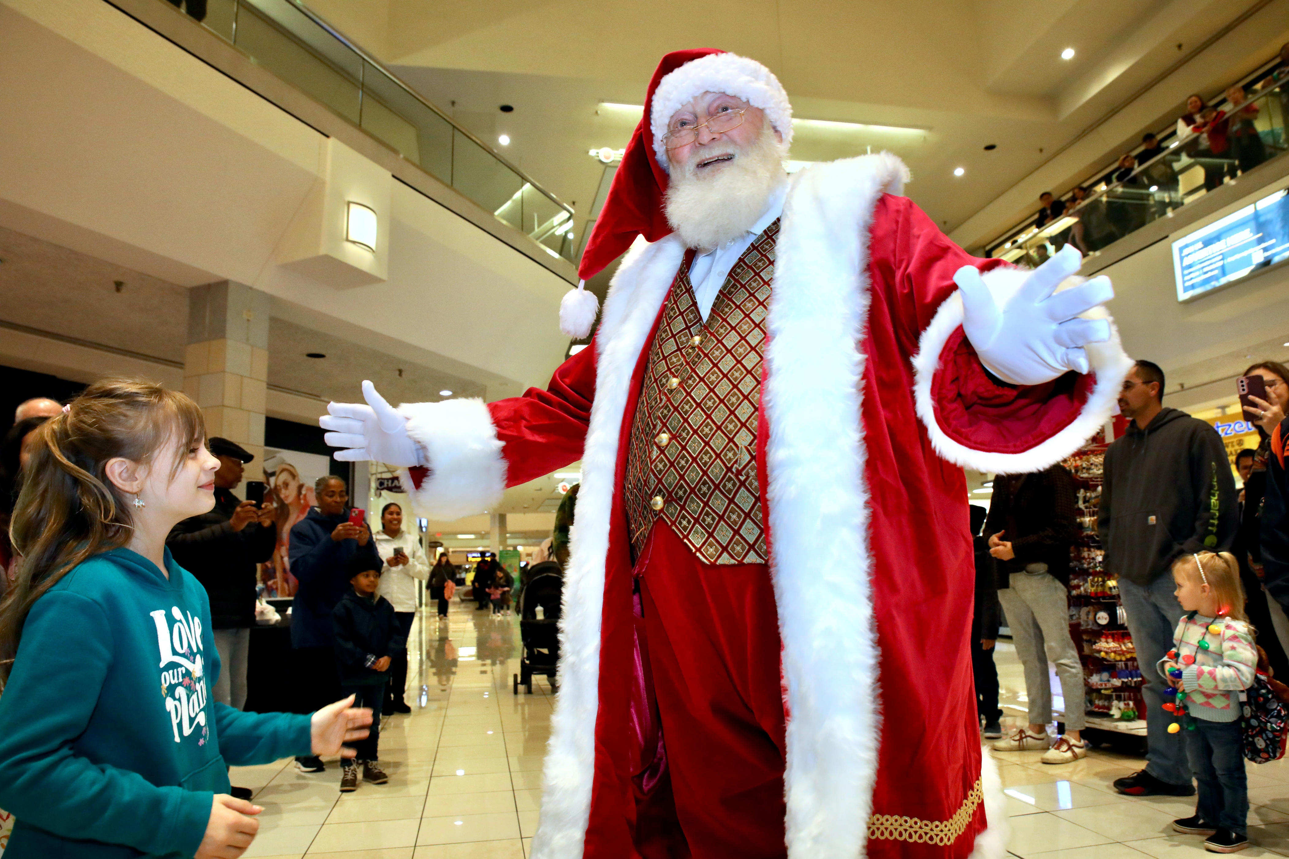 Santa has arrived at CherryVale Mall for holiday photos and fun