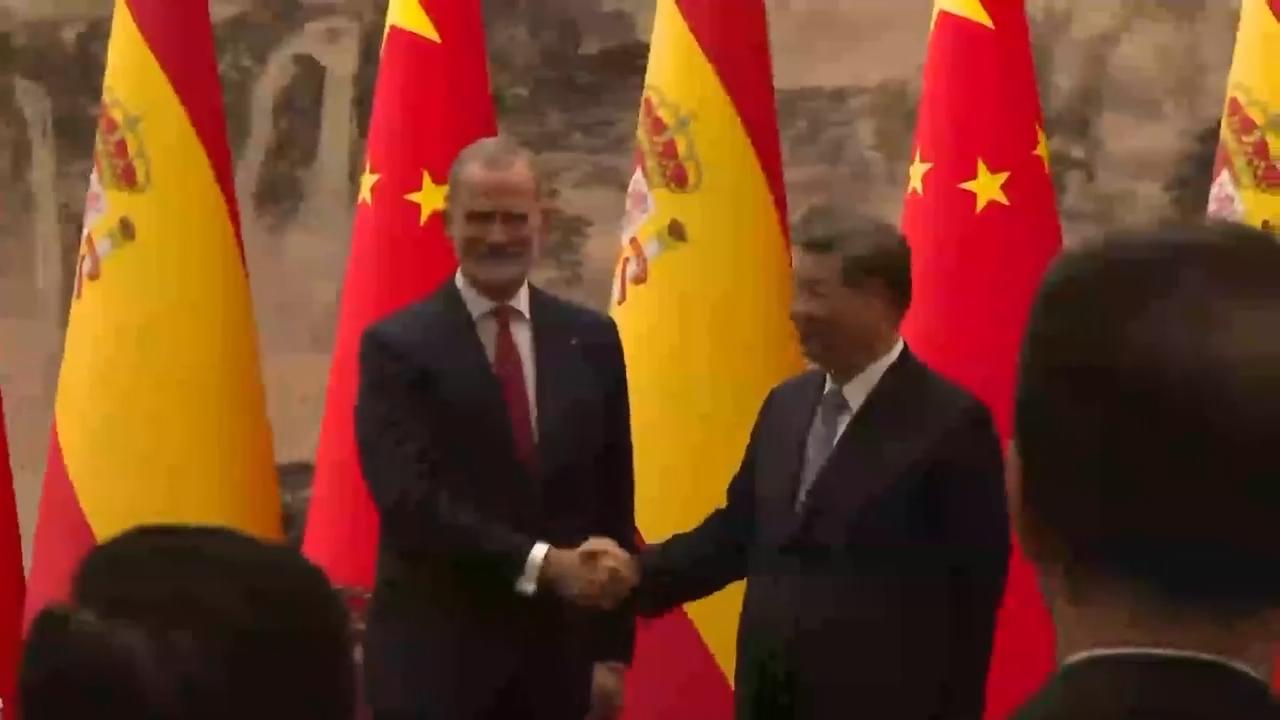 China and Spain plan to strengthen cooperation during Spanish king's visit