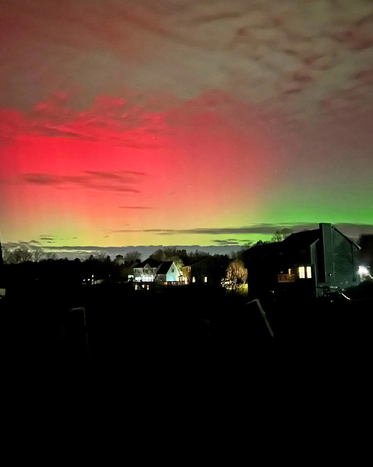 Geomagnetic Storm Brings Dazzling Northern Lights to U.S. Skies