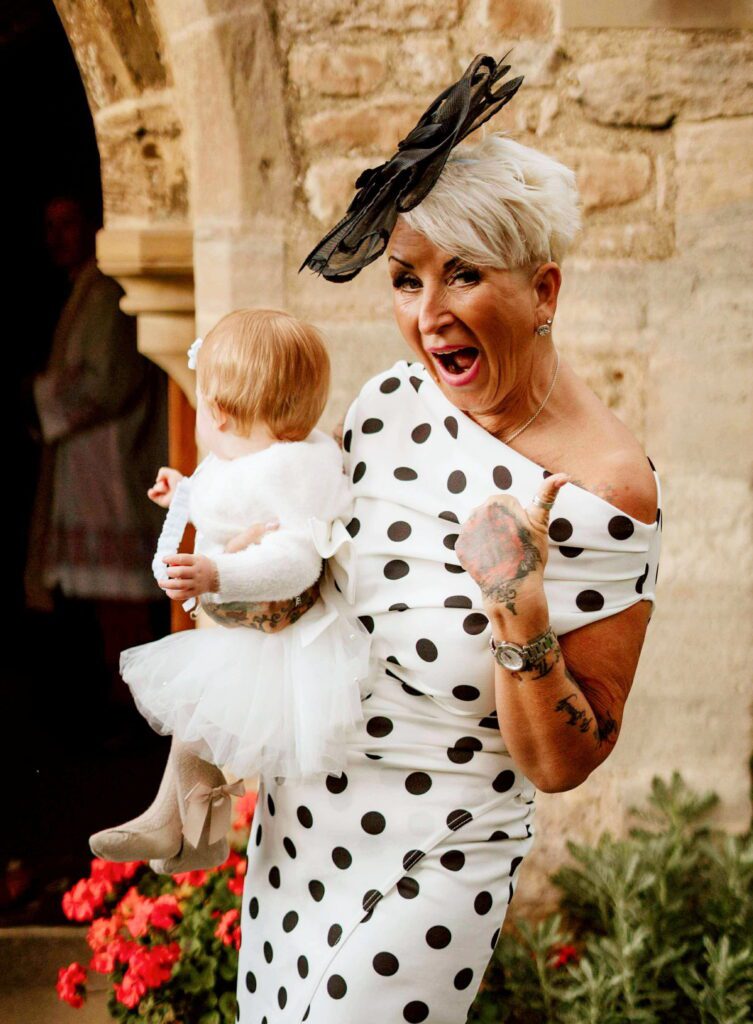 Couple surprise guests at daughter’s christening – by getting married