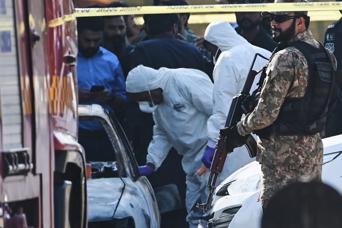 Pakistan probes Islamabad court bombing as militant attacks surge