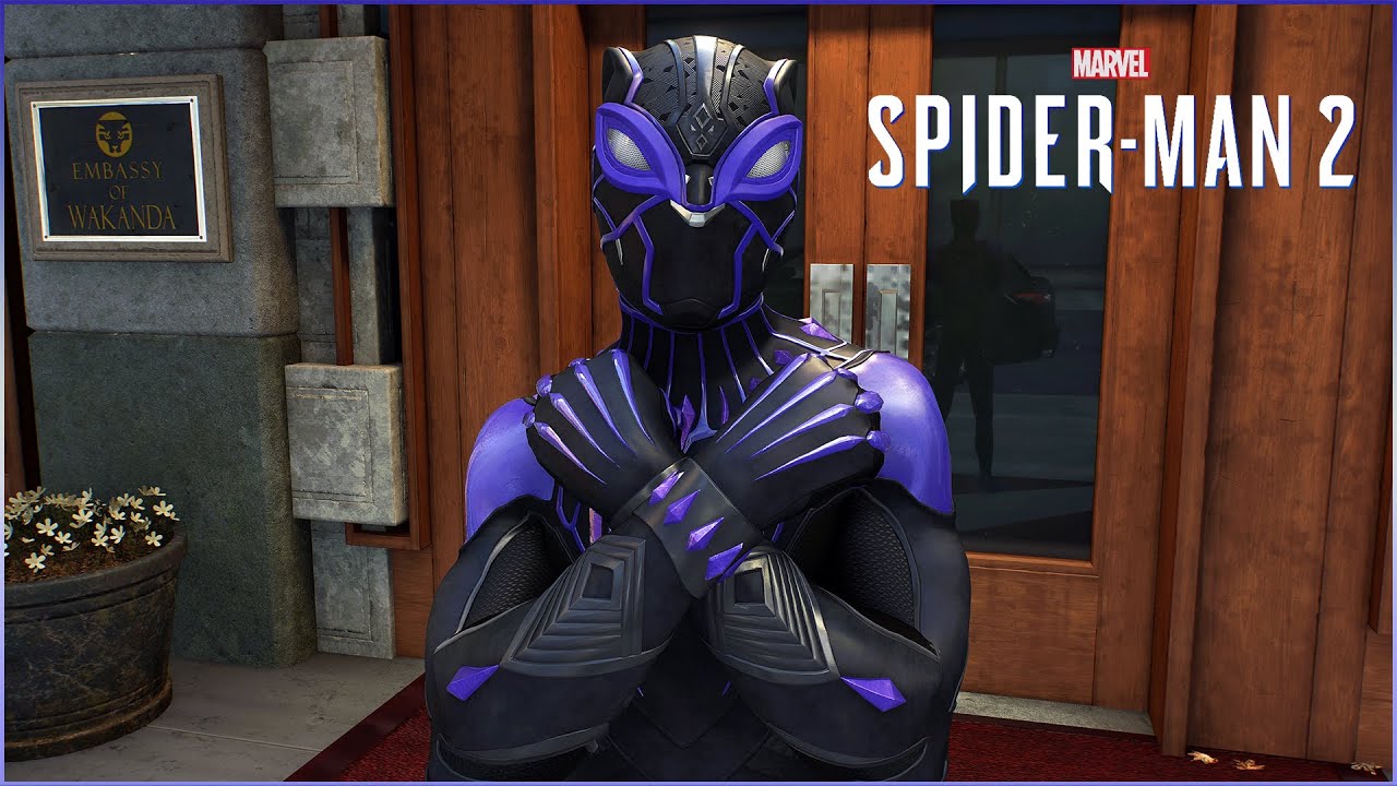 Marvel's Spider-Man 2 tribute to Chadwick Boseman