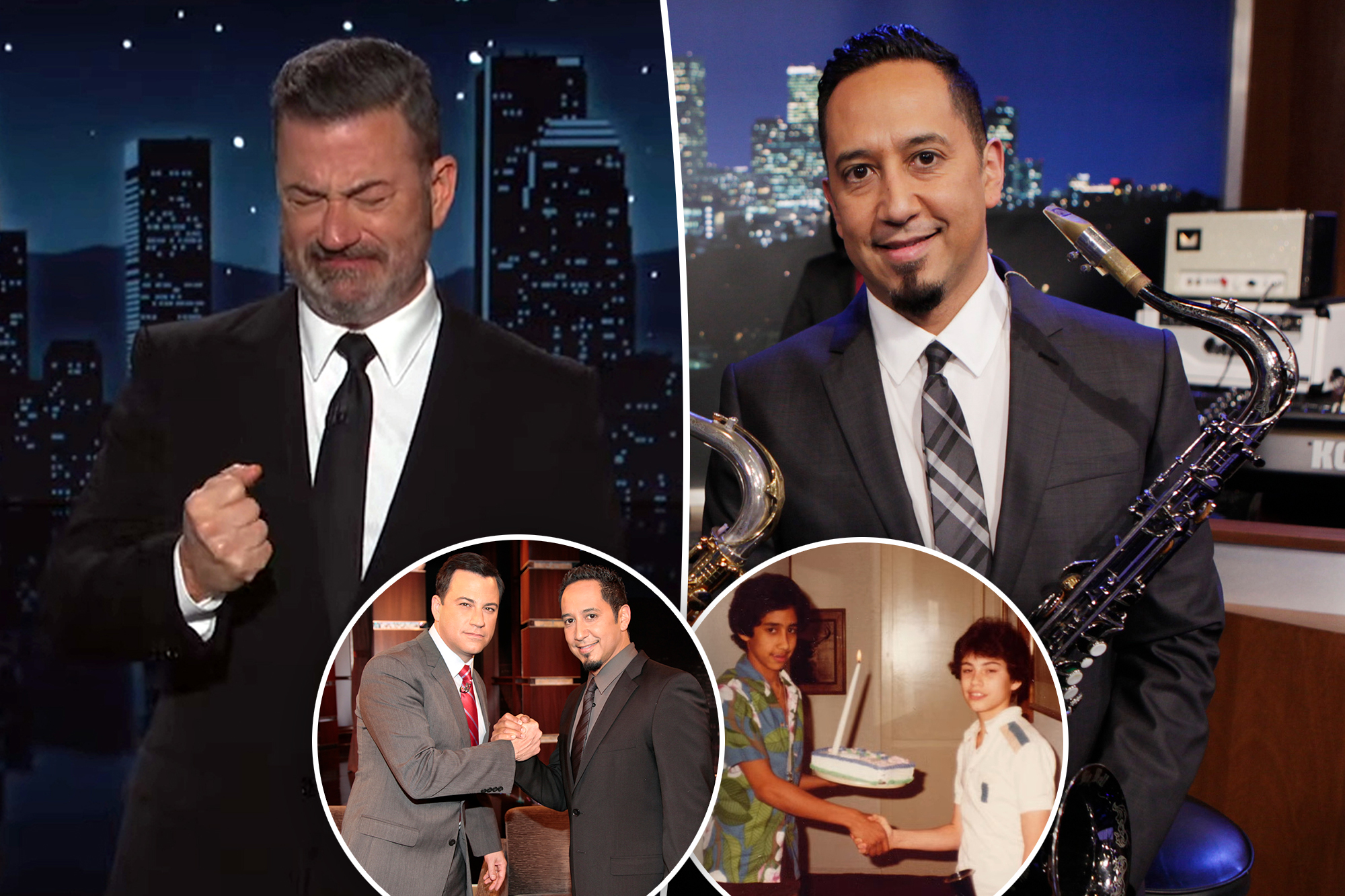 Jimmy Kimmel breaks down in tears paying tribute to best friend ...