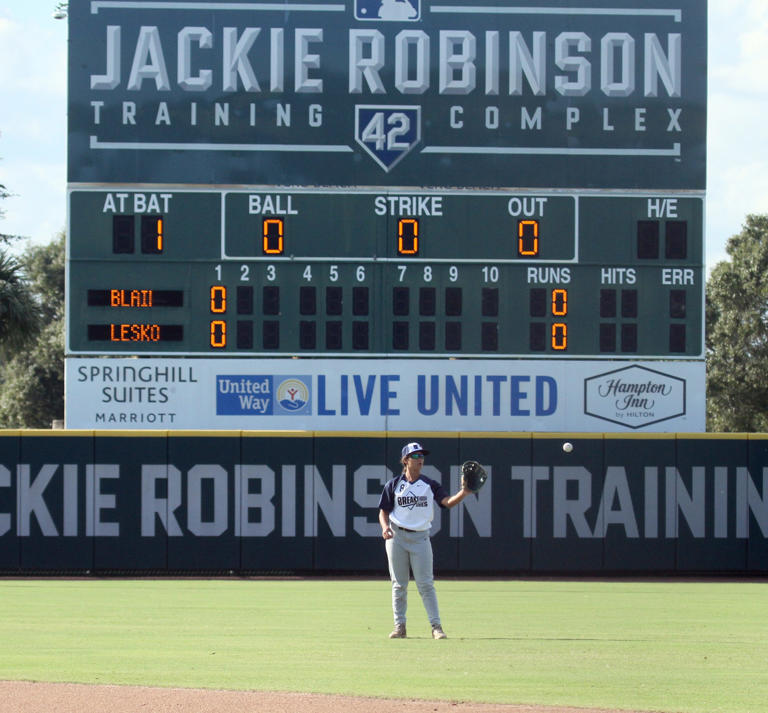 Lake Worth Christian senior tests her baseball ambitions at MLB ...
